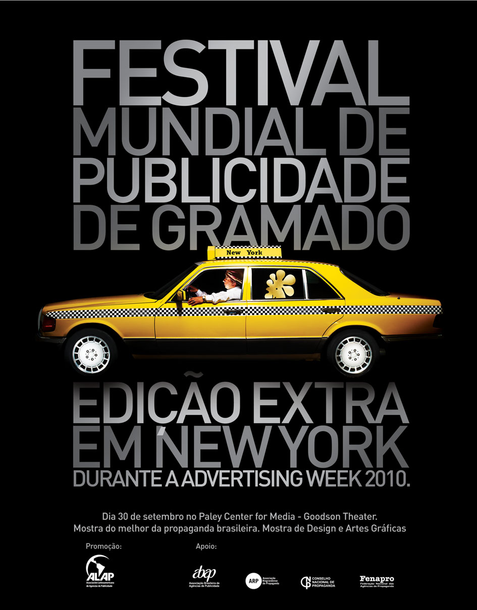 Olha que eu te escuto.: Cartaz para o Festival de Publicidade de ...