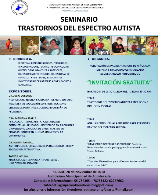 Trastornos del Espectro Autista Antofagasta