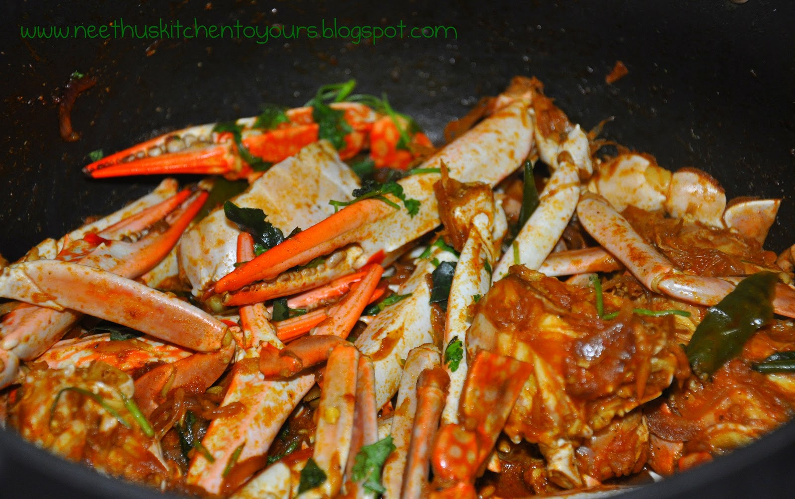 Neethu's Kitchen To Yours: Grab some finger Licking Crab Roast from My ...