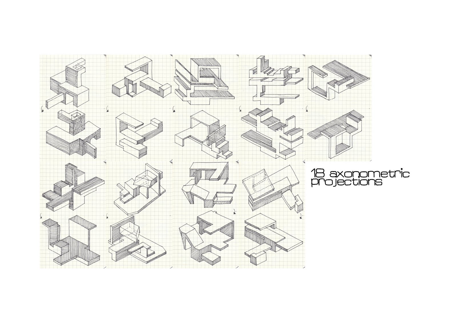 Luen Samonte: ARCH1101 The Space Between Axonometric Projections