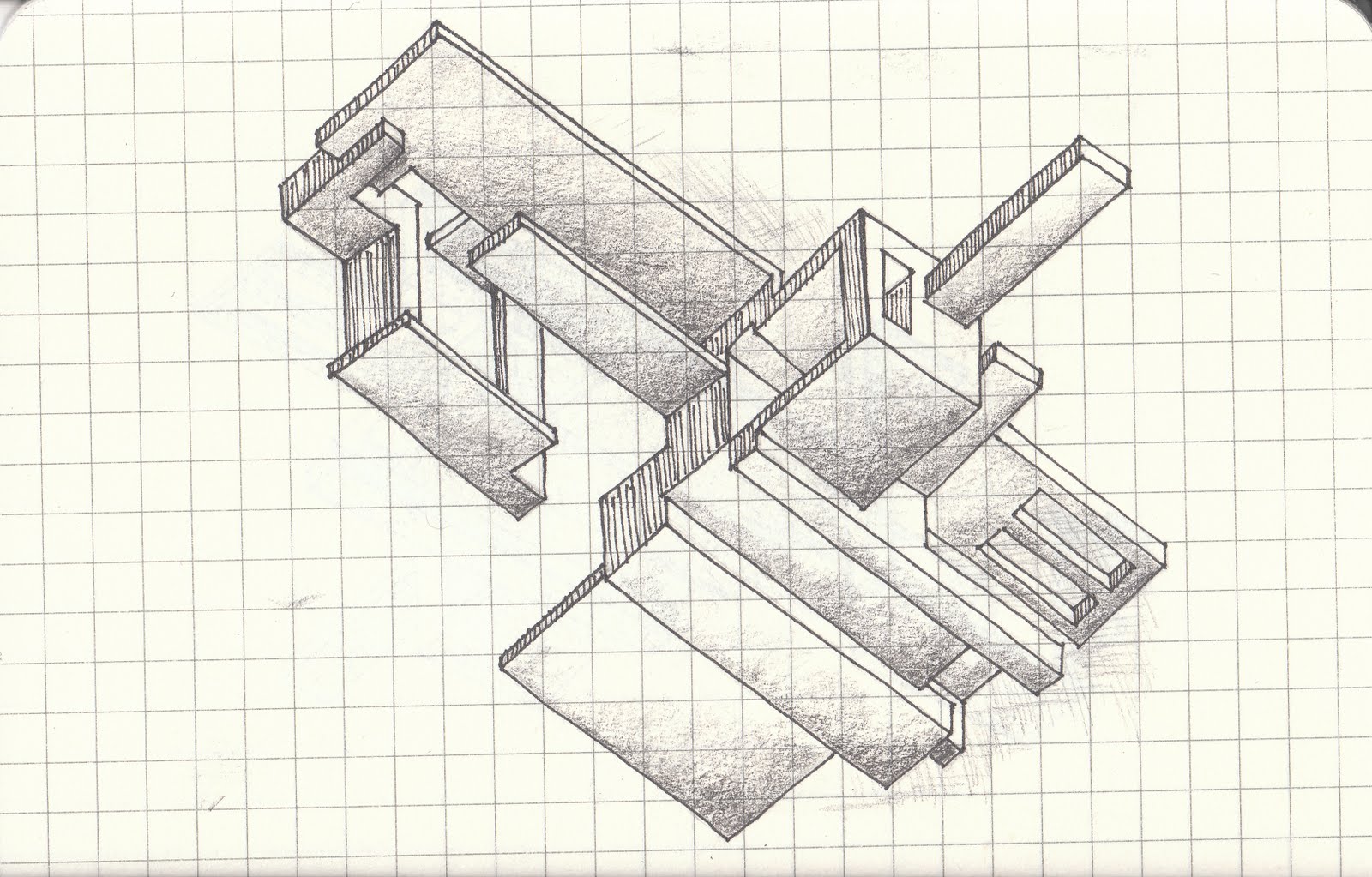 Luen Samonte: ARCH1101 Pairing up Axonometric Projections