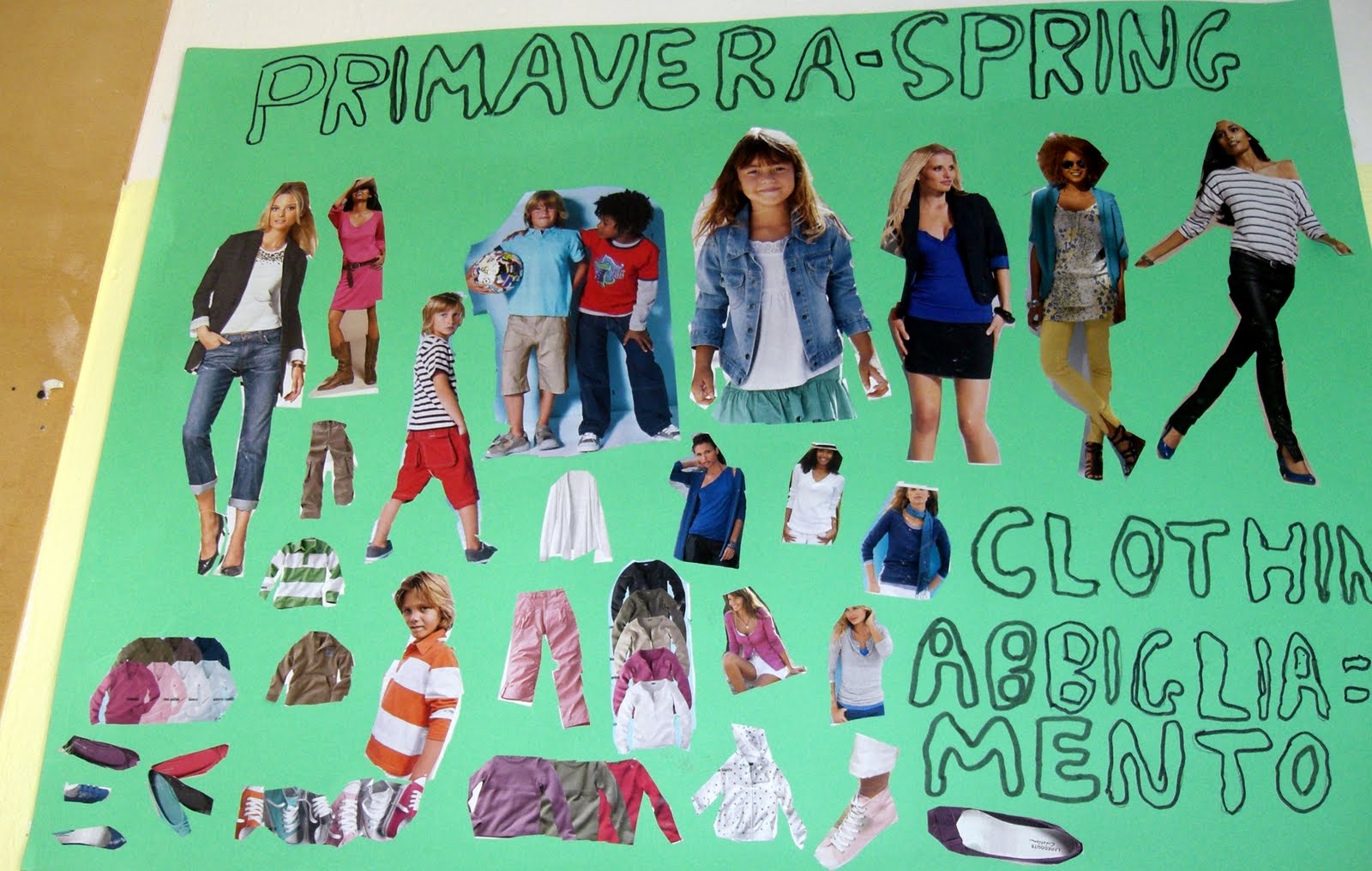 E-l@bori@mo: E' primavera: che vestiti indossiamo?