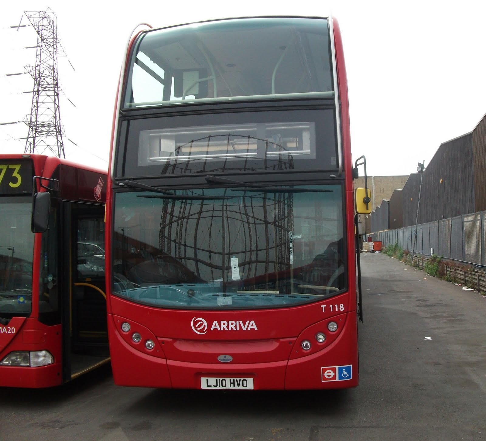 The Circle of London : Arriva London Lea Valley Garage [LV]...New Ts ...