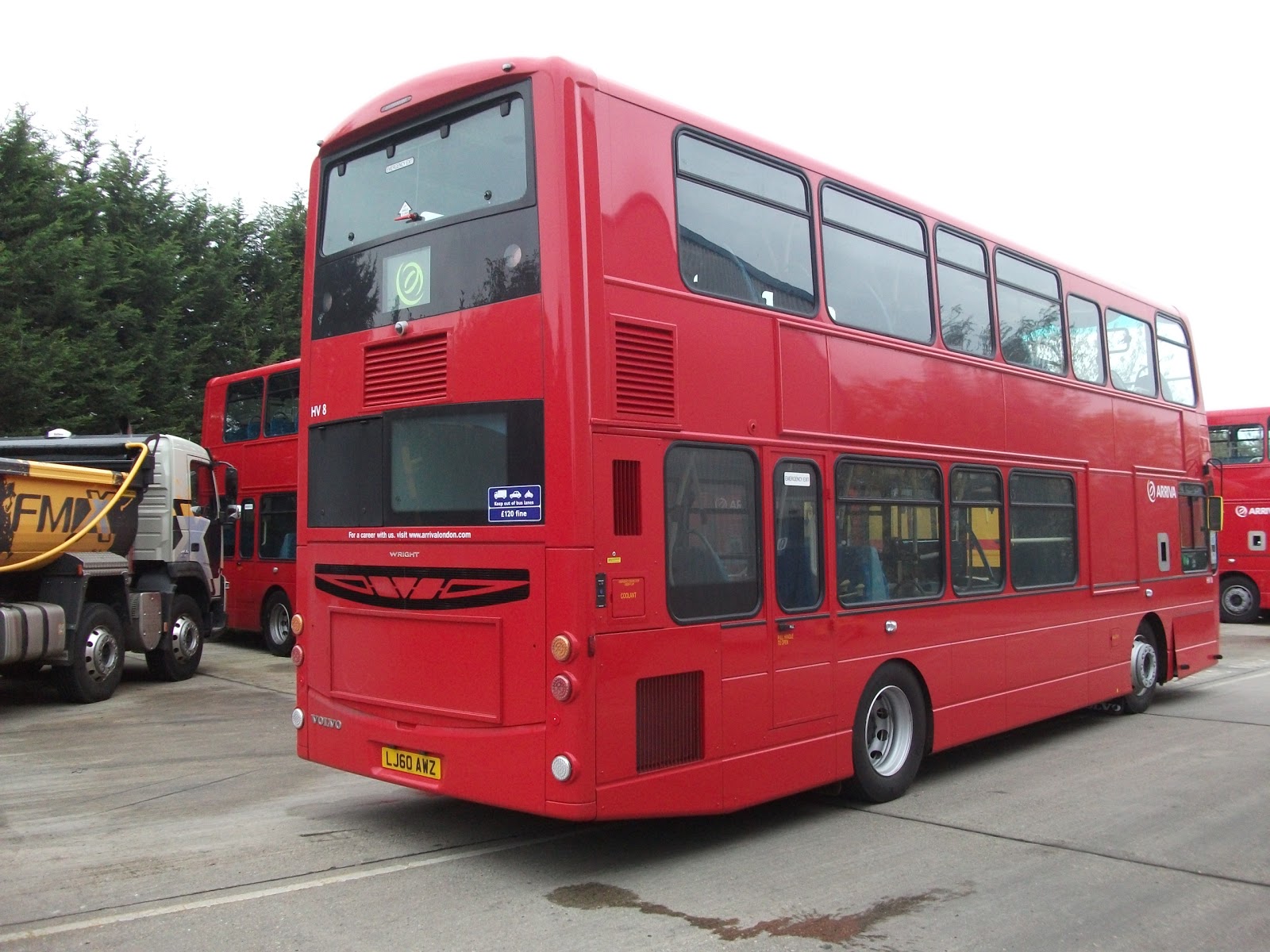 The Circle of London : A trip to Volvo Brimsdown Part 2.... Arriva HVs