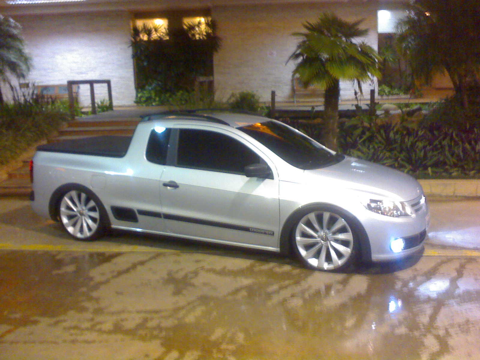 Saveiro G5 suspensão a ar