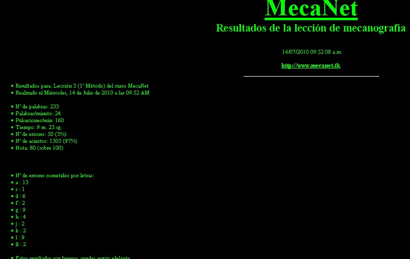 COMUNIQUÉMONOS: Mecanet 1,2,3,4 y 5