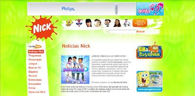 Marc Animation Blog: Spanish Nickelodeon timetable