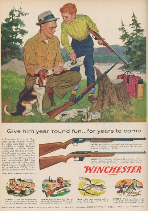 THE OLD MAN OF BLOOD MOUNTAIN: Vintage Gun Ads