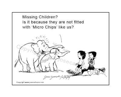 Jose Cartoons: Missing Children