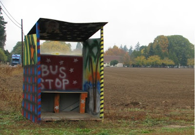 Interesting and Funny World: Crazy Bus Stop