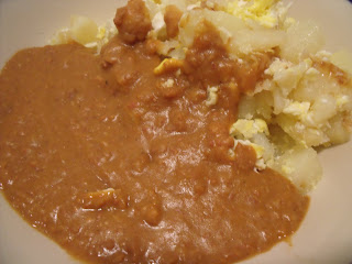 I Love Food & Life: Papas con Huevo y Frijoles con Chorizo