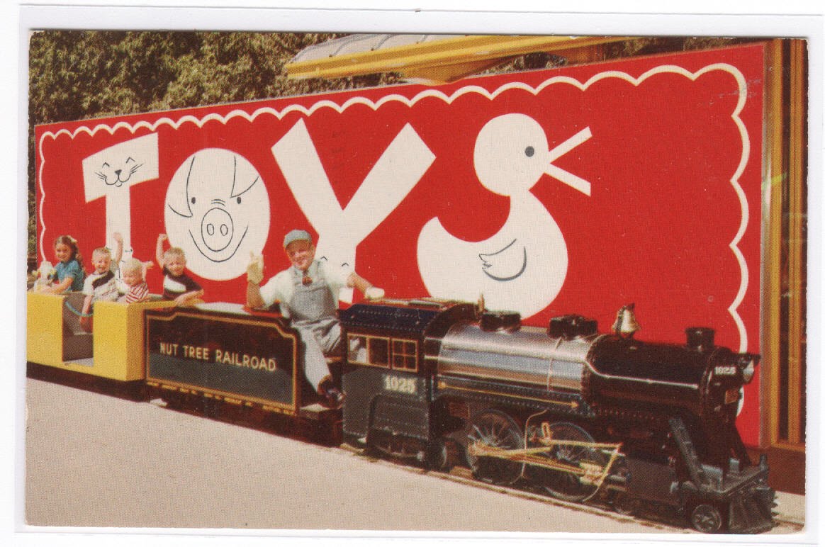 My Life In Postcards: Miniature Railroad Trains