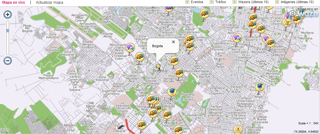 Punto de Referencia: Waze, Navegacion GPS Social en Colombia