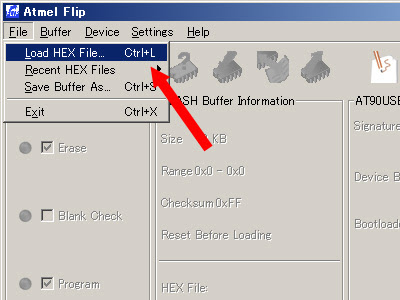 MobileHackerz再起動日記: ハンダ付け一切不要のPS3ハック(PSgroove) AT90USBKEY