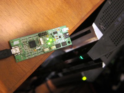 MobileHackerz再起動日記: ハンダ付け一切不要のPS3ハック(PSgroove) AT90USBKEY