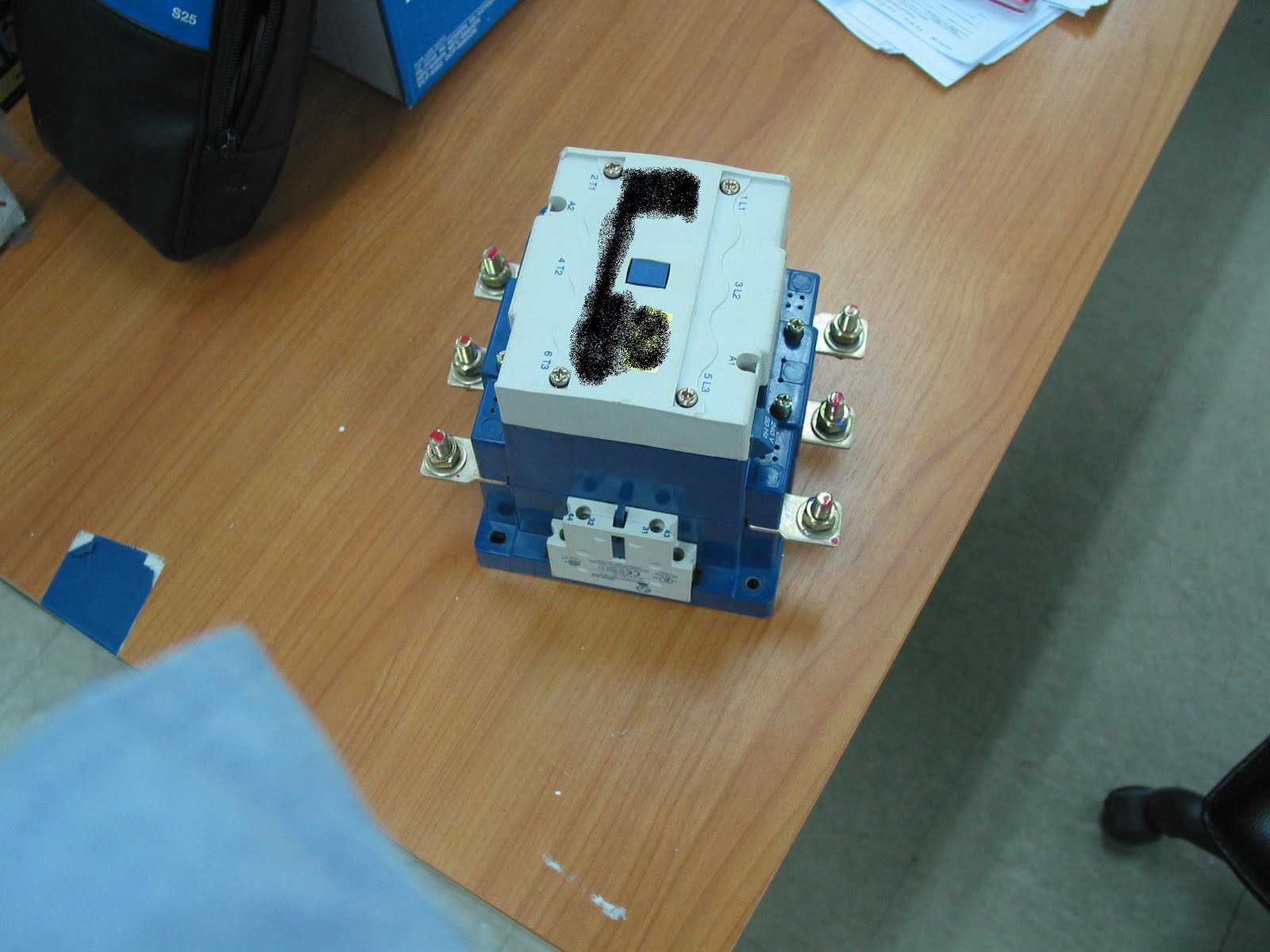 Power plant electrical engineer: Disassemble-Power contactor[Magnetic ...