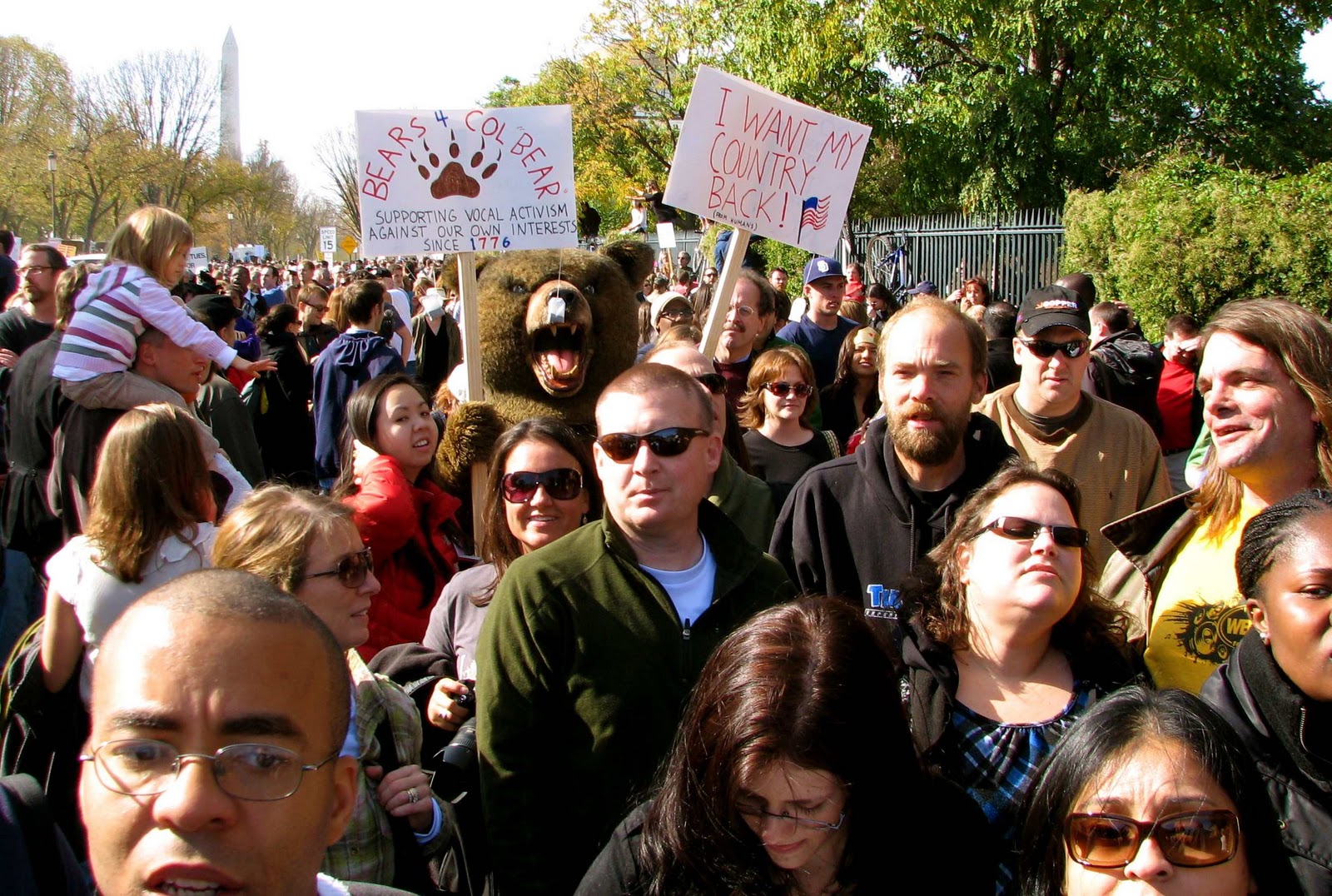 The Van Ness Blog: Photos: Rally to Restore Sanity and/or Fear