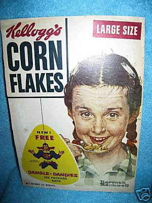DC Comics Fortress of Memorabilia: Superman dangle-dandy Corn Flakes ...