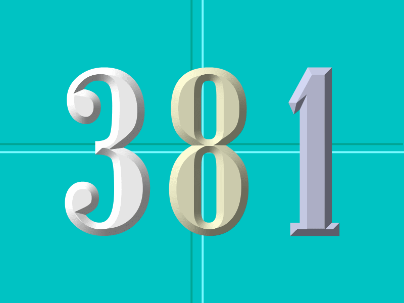 Numbers: Number 381