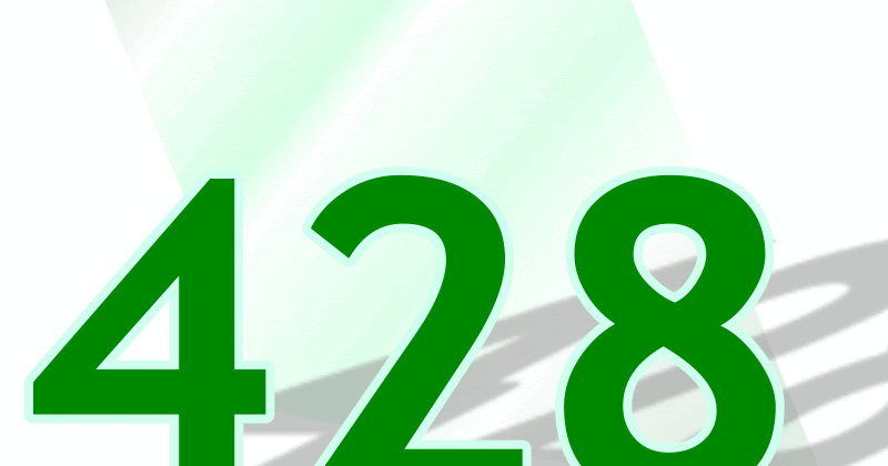 Numbers: Number 428