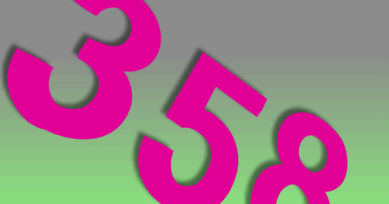 Numbers: Number 358