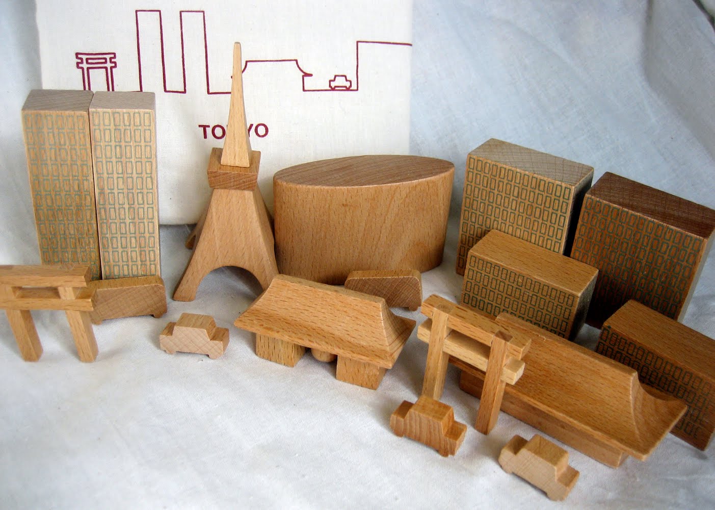 felt cafe: muji wooden blocks, the new felt cafe japan design shop, and ...