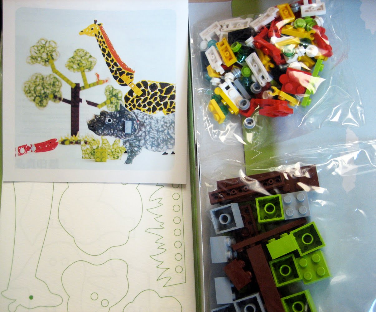 felt cafe: new lego and paper sets from muji