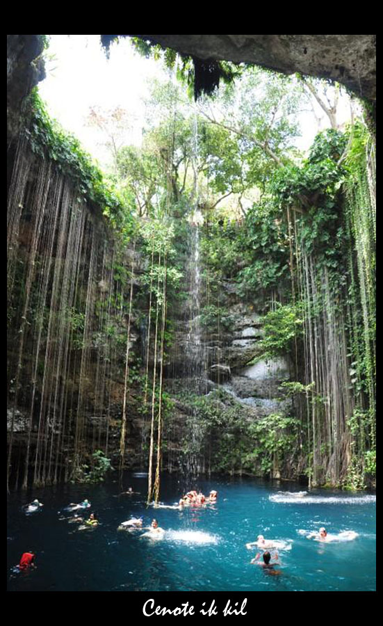 Naturaleza curiosa: Los cenotes; Cenote Ik Kill. Naturaleza curiosa: Los cenotes; Cenote Ik Kill.