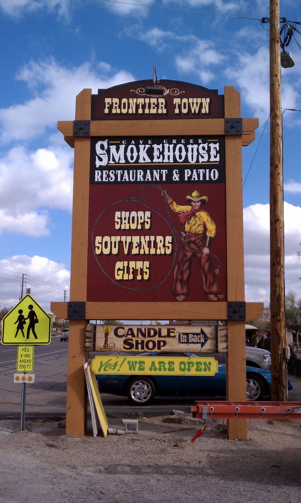 Bertram Signs & Graphics: Frontier Town's New Sign!!!