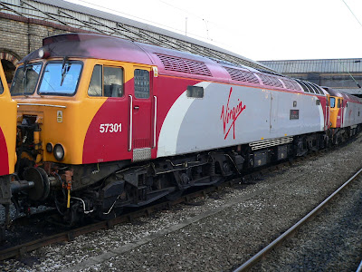 Transportation Images: British Rail Class 57