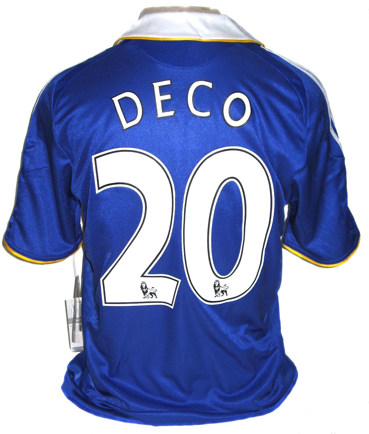 MYJERSEY2U: CHELSEA HOME JERSEY 2008/09 SIZE M WITH DECO#20