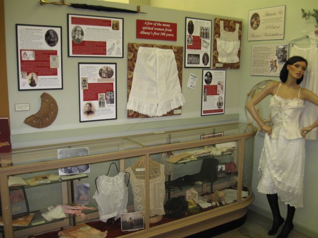 New Exhibit displaying vintage Underclothing at the Albany Regional ...