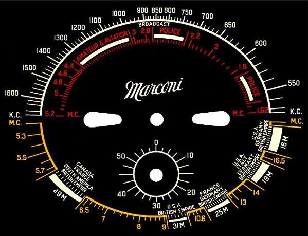 mediaOnda: Diales de radios antiguas