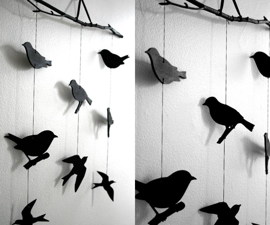 Angel D'Amico :: Mad Love: DIY Chic Bird and Branch Mobile