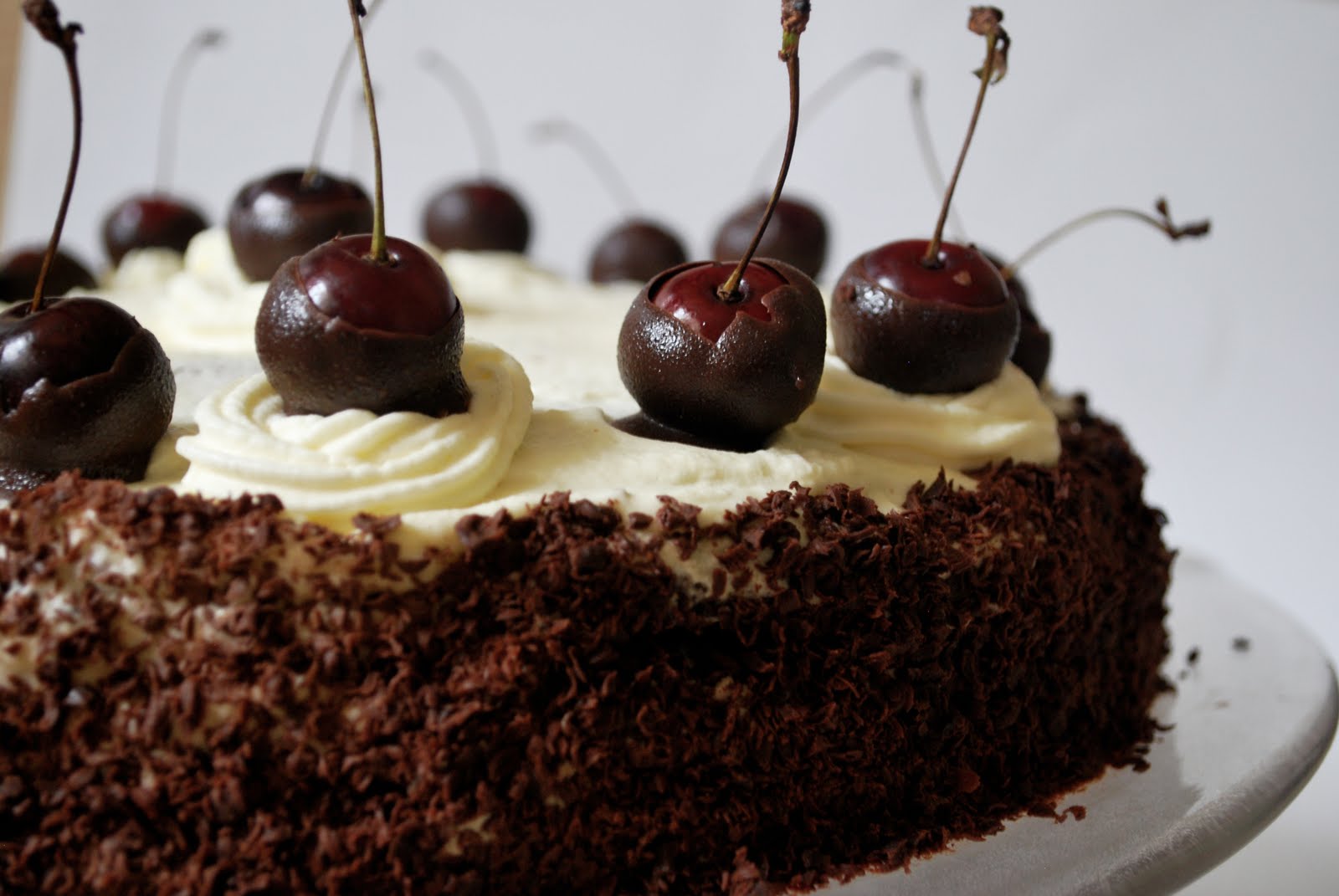 Skinny Zucchini: Švarcvaldes ķiršu torte