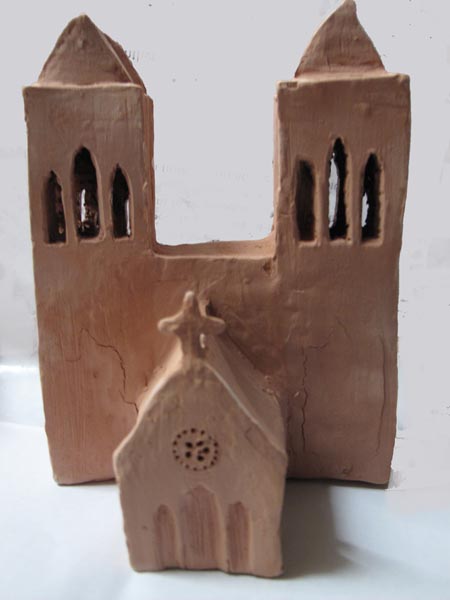 Art At Woodstock: Sculpture: Slab Buildings