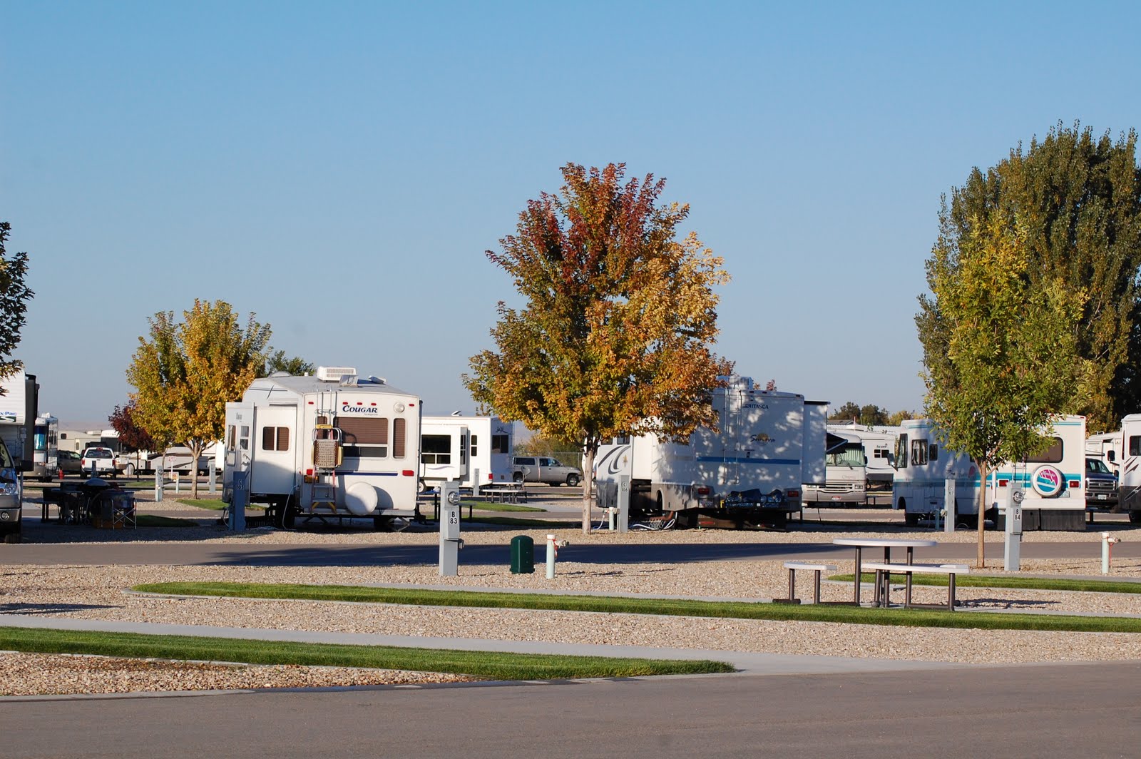 Reflections from the Road: Ambassador RV Resort, Caldwell, Idaho