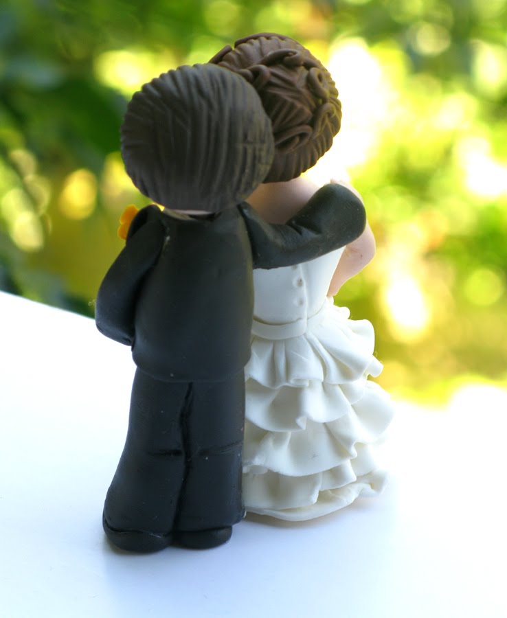 Un Mondo Di Mais - Creazioni in pasta di mais: OGGI SPOSI... sulla TORTA!