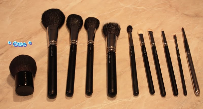Omo's Shopping & Review: My MAC brush collection & my "must have" MAC ...
