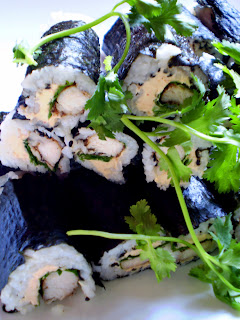 Sazón del corazón: Sushi de pollo