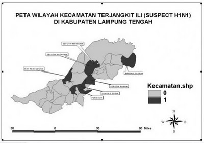 Gambar Peta Lampung Tengah Ukuran Besar - SEJARAH