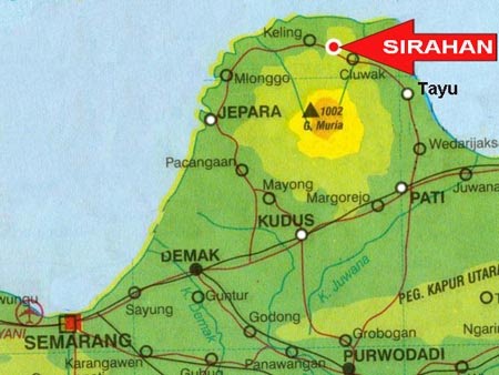 Tempat Wisata Jawa Tengah dan Yogyakarta: Peta Kab Demak | GAMBAR PETA ...