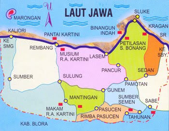 Gambar Peta Kota Rembang | GAMBAR PETA INDONESIA DUNIA|TEMATIK MAP ...
