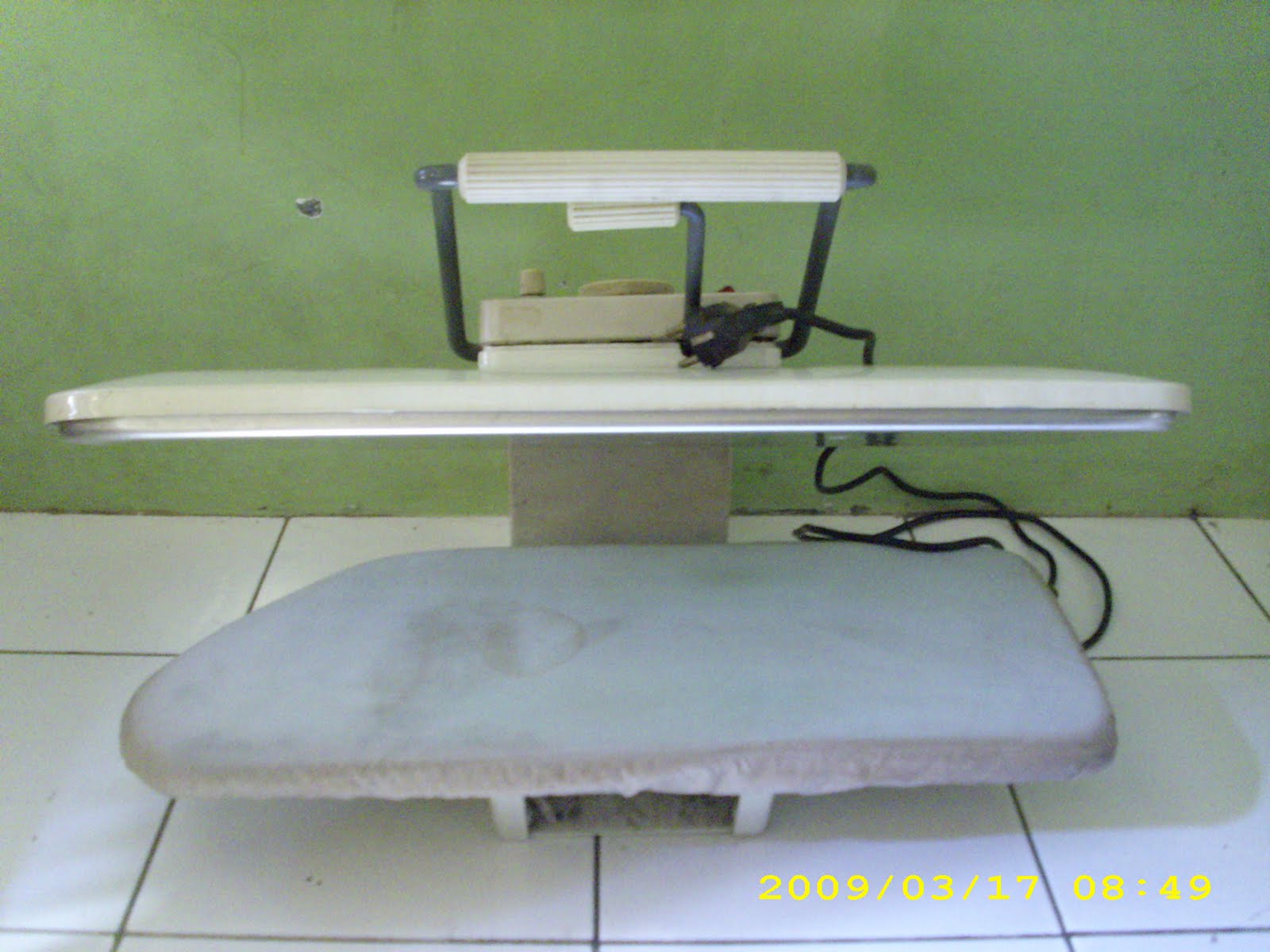 SINAR MUTIARA INDAH: Dijual STEAM PRESS (setrika jepit)