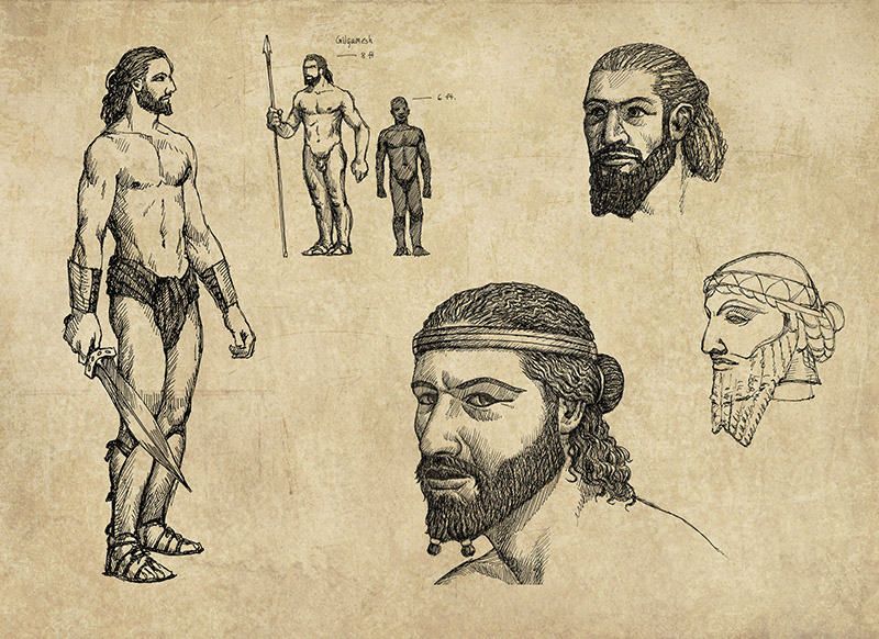 Scapegoat Studio Blog: Gilgamesh