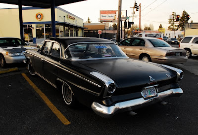 OLD PARKED CARS.: 1963 Dodge 880 4 Door Sedan.