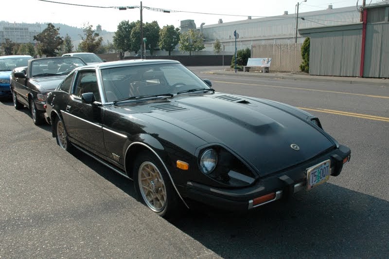 OLD PARKED CARS.: 1981 Datsun 280ZX Turbo.