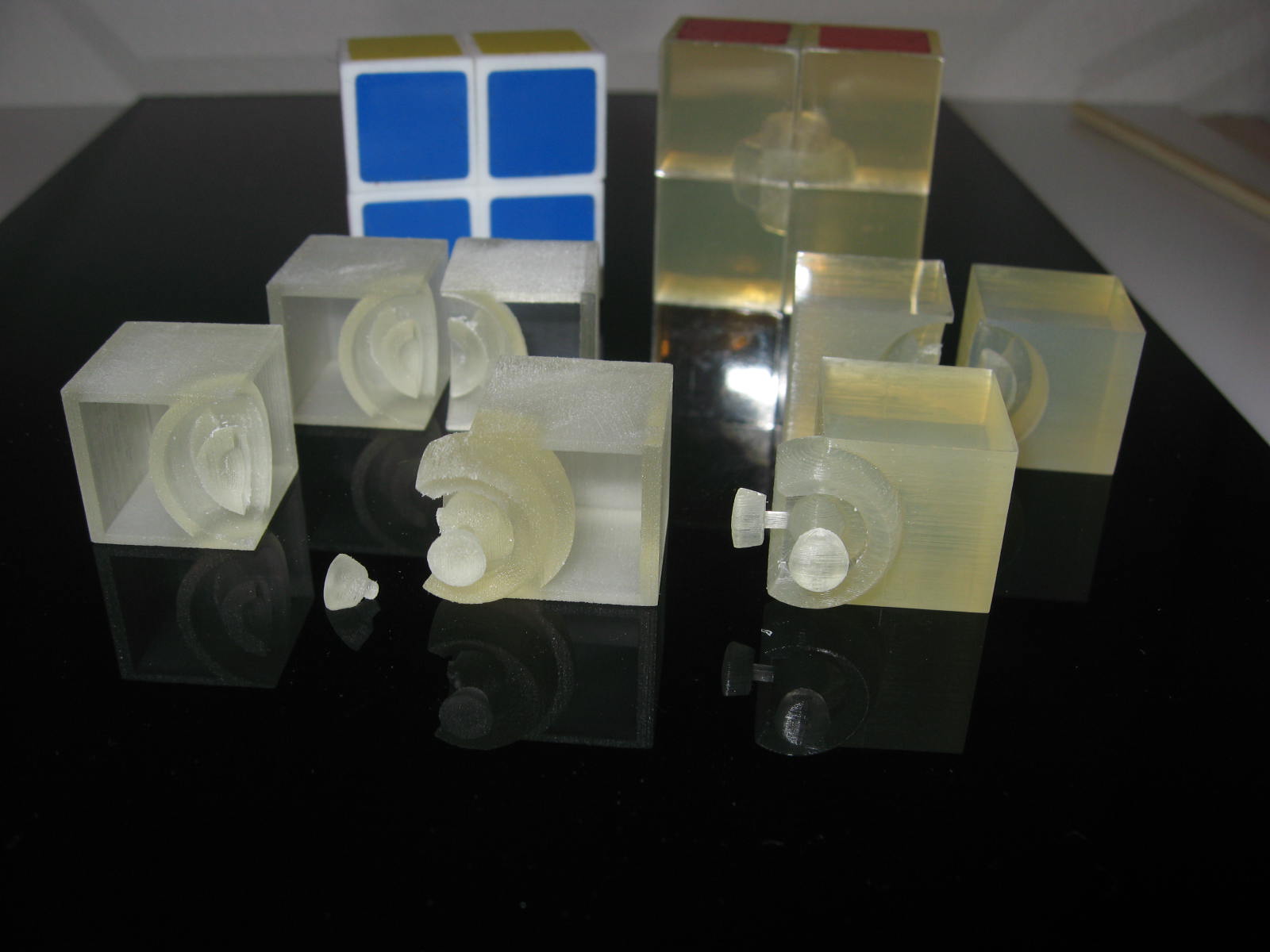 My SD300 3D Printer: 2x2x1 Featured at Shapeways