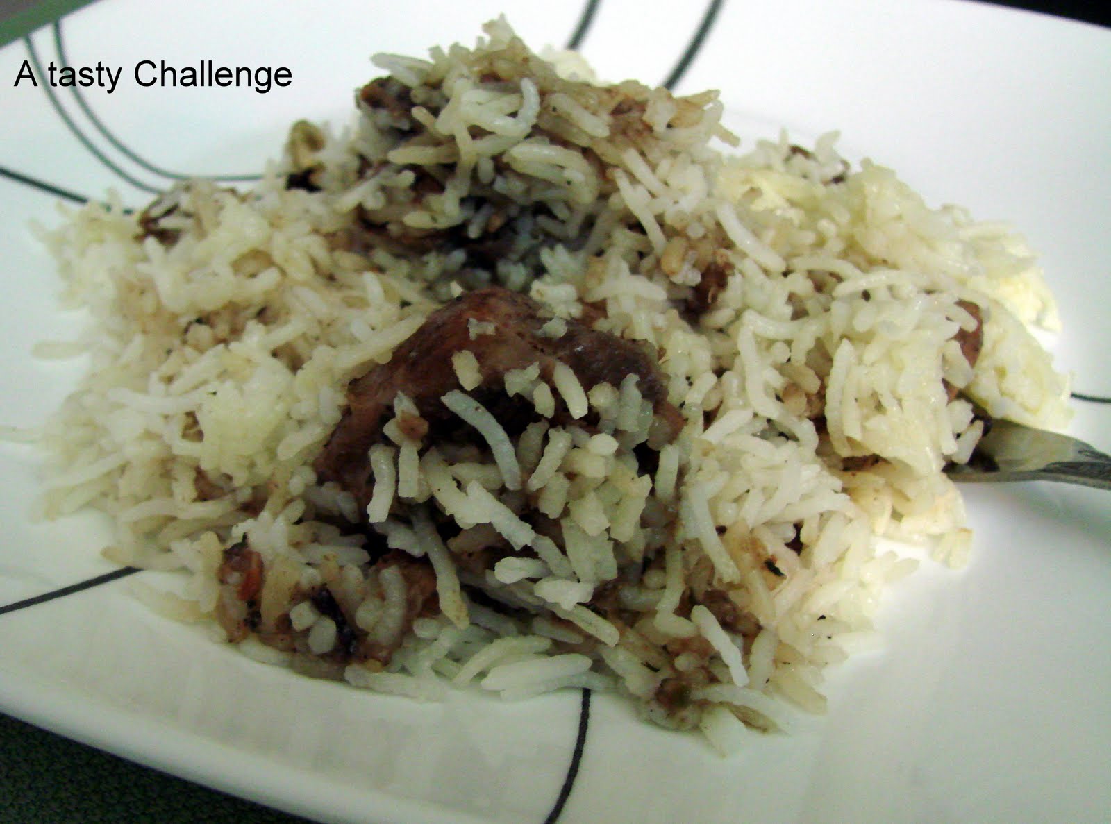 A Tasty Challenge.....: Stew Rice