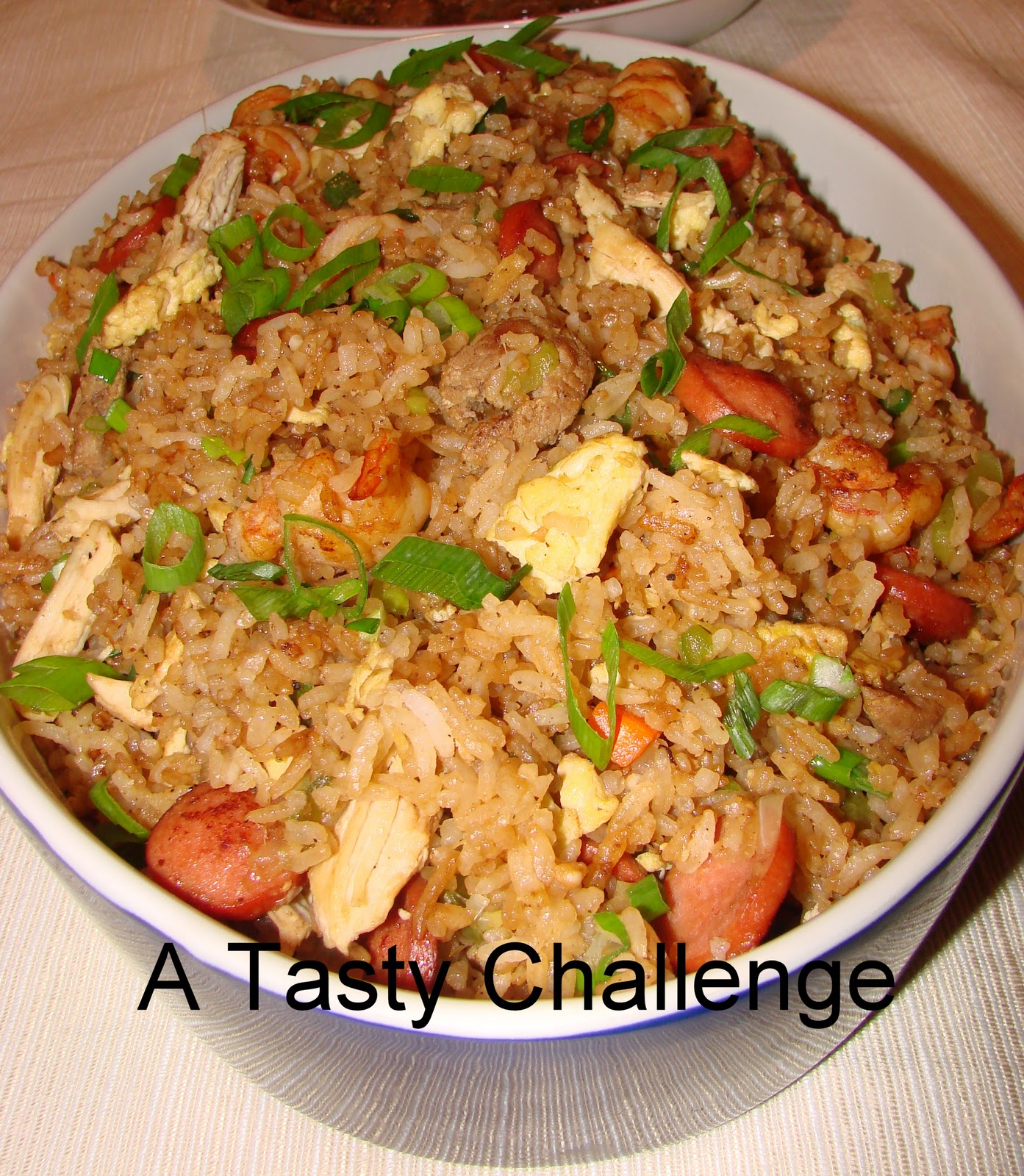 A Tasty Challenge.....: Mixed Chinese Fried Rice